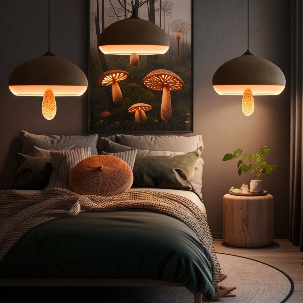 15 Ideas For Creating A Modern Mushroom-Themed Room - hausvibe