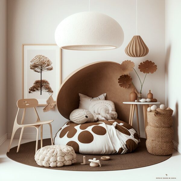 15 Ideas For Creating A Modern Mushroom-Themed Room - hausvibe