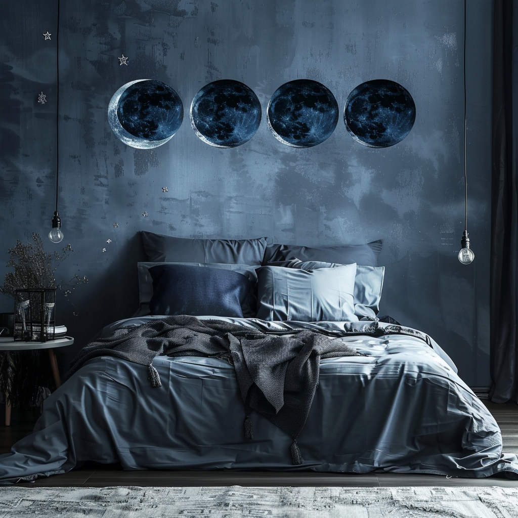 19 Mesmerizing Moon-Themed Bedroom Ideas - hausvibe