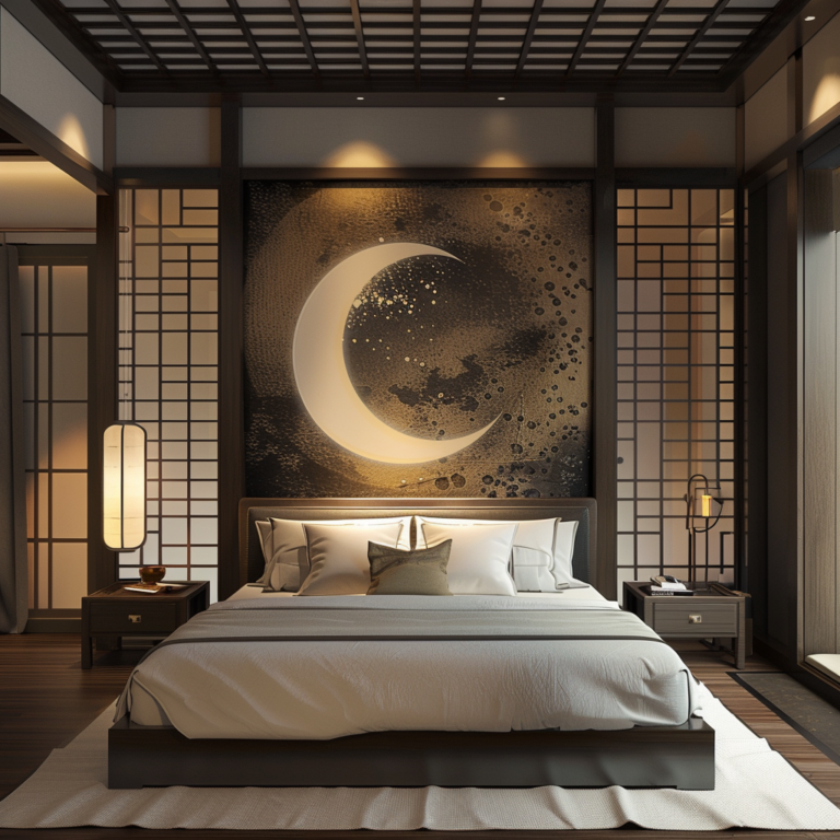 19 Mesmerizing Moon-Themed Bedroom Ideas - hausvibe