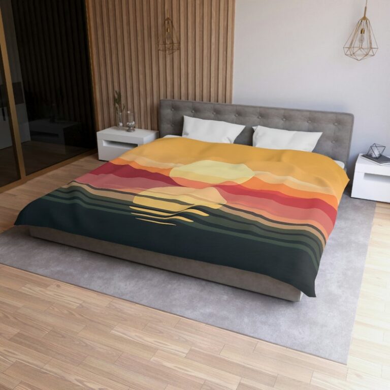 22 Sunset-Themed Bedroom Ideas For Creating A Warm Retreat - hausvibe