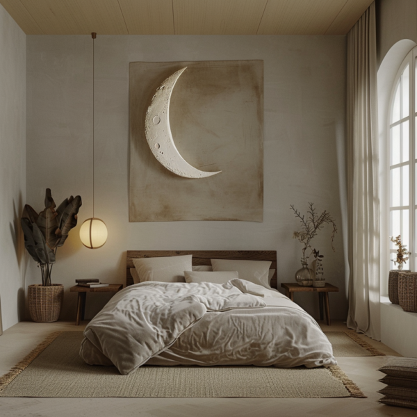 19 Mesmerizing Moon-Themed Bedroom Ideas - hausvibe