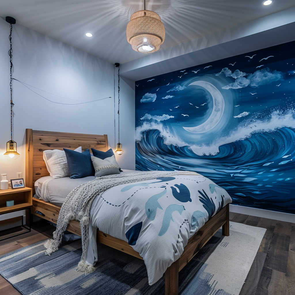 19 Mesmerizing Moon-Themed Bedroom Ideas - hausvibe