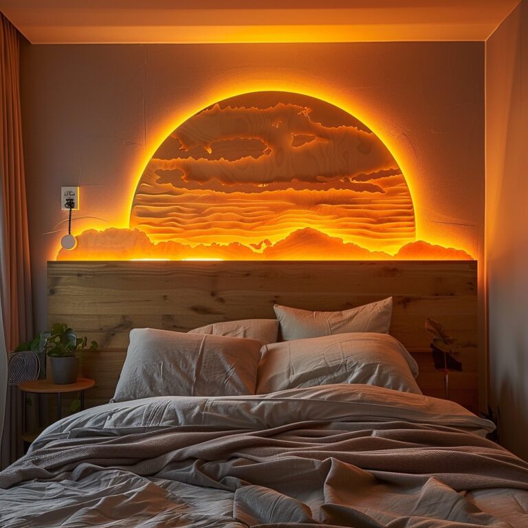 22 Sunset-Themed Bedroom Ideas For Creating A Warm Retreat - hausvibe